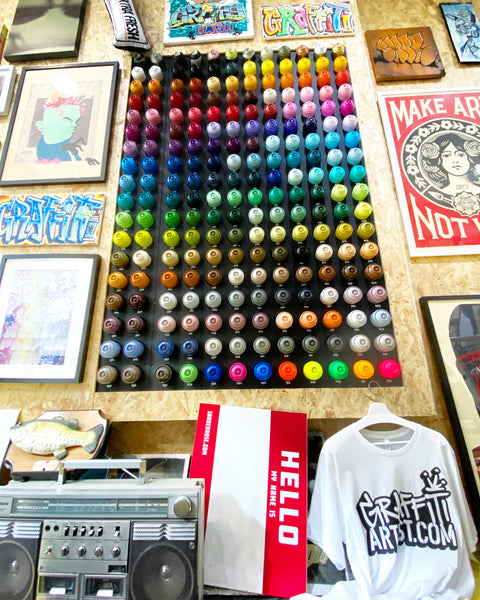 Graffiti Arist - new Shop styling in the Digbeth street art gallery ...
